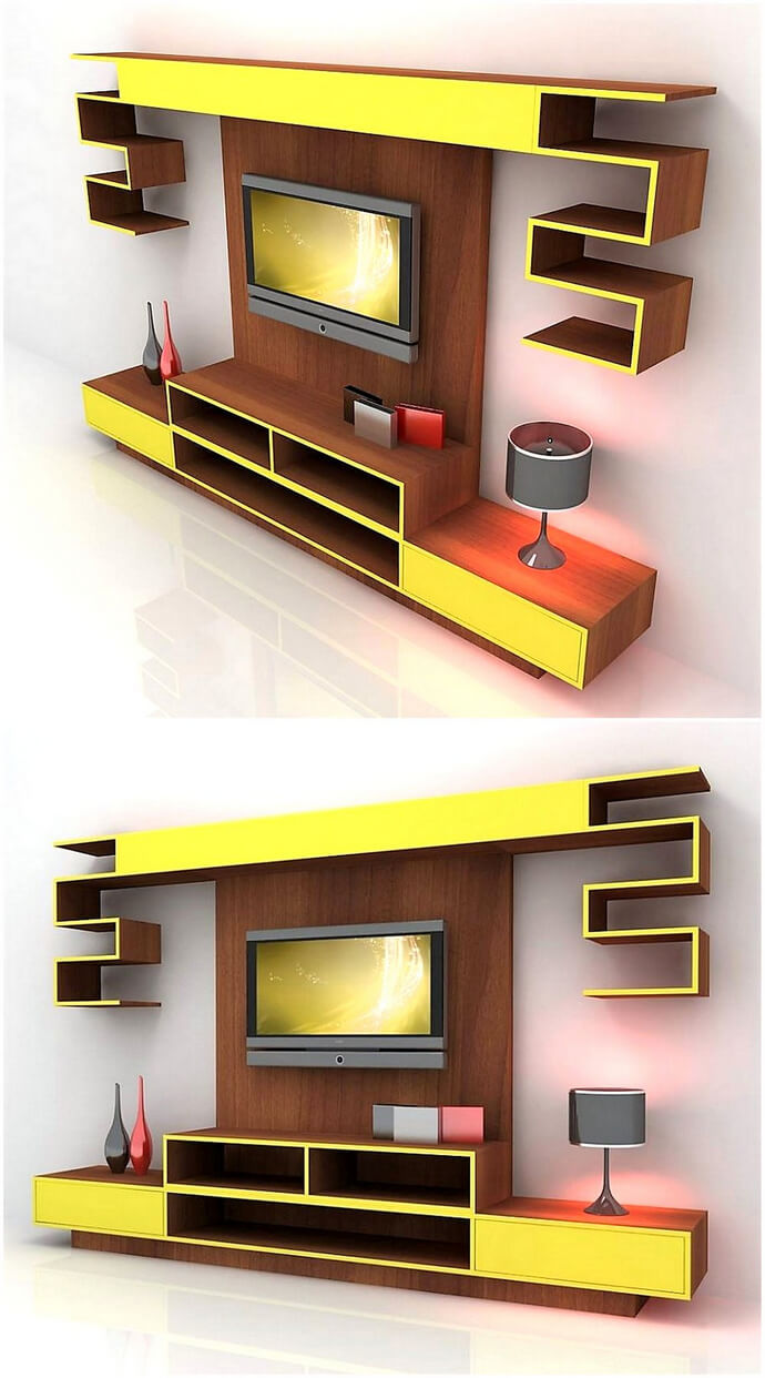 Stunning Ideas for Living Room Media Walls - Inspirationalz Inspirationalz