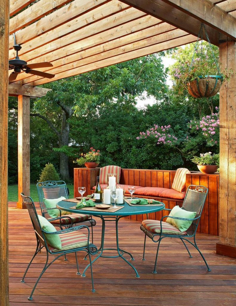 Backyard Deck Designs Layouts